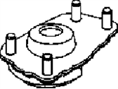 68029520AE - Genuine Mopar Mount-Shock Upper