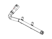 68191620AC - Genuine Mopar HOSE-RADIATOR INLET
