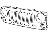 68046306AB - Genuine Mopar Grille-Radiator
