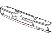 55077107AN - Genuine Mopar Bumper-Rear