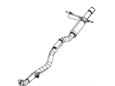 68109353AF - Genuine Mopar Front Exhaust Pipe