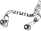 52059930AH - Genuine Mopar Converter-Exhaust