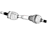 52123739AC - Genuine Mopar Axle Half Shaft