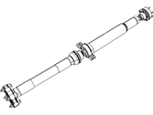 52853649AF - Genuine Mopar Rear Drive Shaft