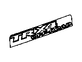 55277438AA - Genuine Mopar NAMEPLATE-TAILGATE