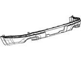 1VQ67TZZAA - Genuine Mopar FASCIA-REAR LOWER