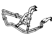 4677603AL - Genuine Mopar Hose-Heater Supply And Return
