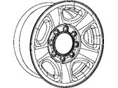 52110366AD - Genuine Mopar Steel Wheel