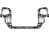 68023326AA - Genuine Mopar PANEL-RADIATOR CLOSURE