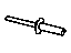 6504737 - Genuine Mopar RIVET-Plastic