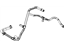 55038030AN - Genuine Mopar Hose-Heater Supply And Return