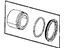 68003701AB - Genuine Mopar Front Disc Brake Pad Kit