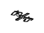 68214652AA - Genuine Mopar NAMEPLATE-Challenger