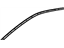 55399123AC - Genuine Mopar WEATHERSTRIP-Front Door Belt