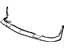 68109836AB - Genuine Mopar Front Bumper Cover
