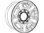52121325AB - Genuine Mopar Steel Wheel