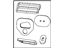 68303858AA - Genuine Mopar Seal-Slim Line